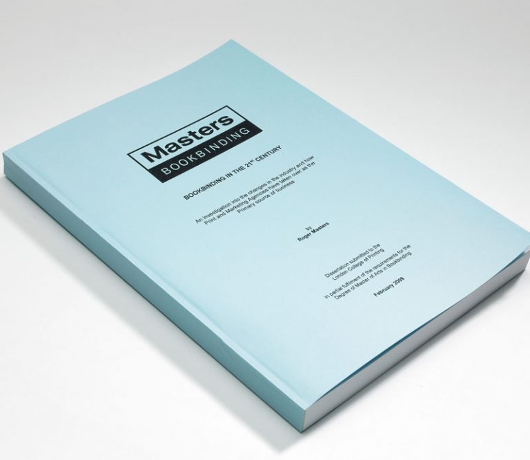 Masters | Thesis Binding Gallery