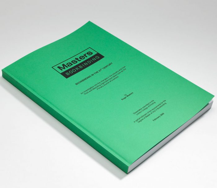 Masters | Thesis Binding Gallery